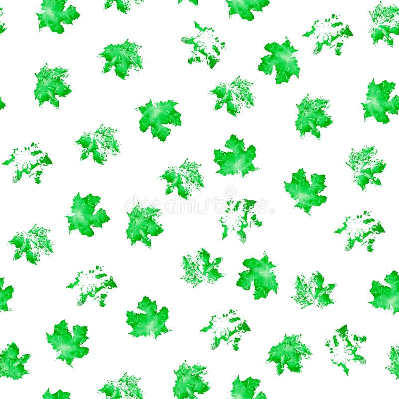 Seamless Texture of Watercolor Green Spots on an White Background ...