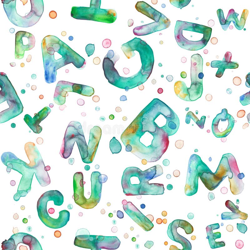 The Latin Alphabet, Made Up of Letters of Different Sizes and Shapes ...