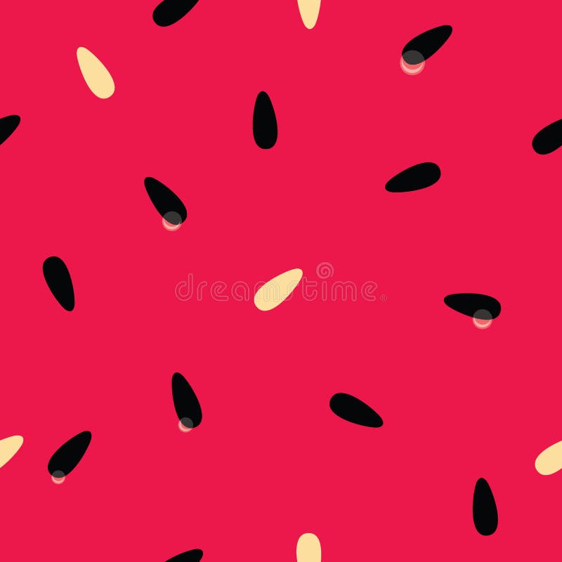 Seamless Texture of a Watermelon Slice Stock Vector - Illustration of ...