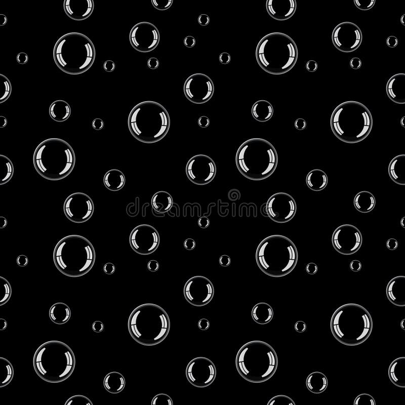 White Bubbles on a Red - White Background with Smooth Gradient. Bright ...