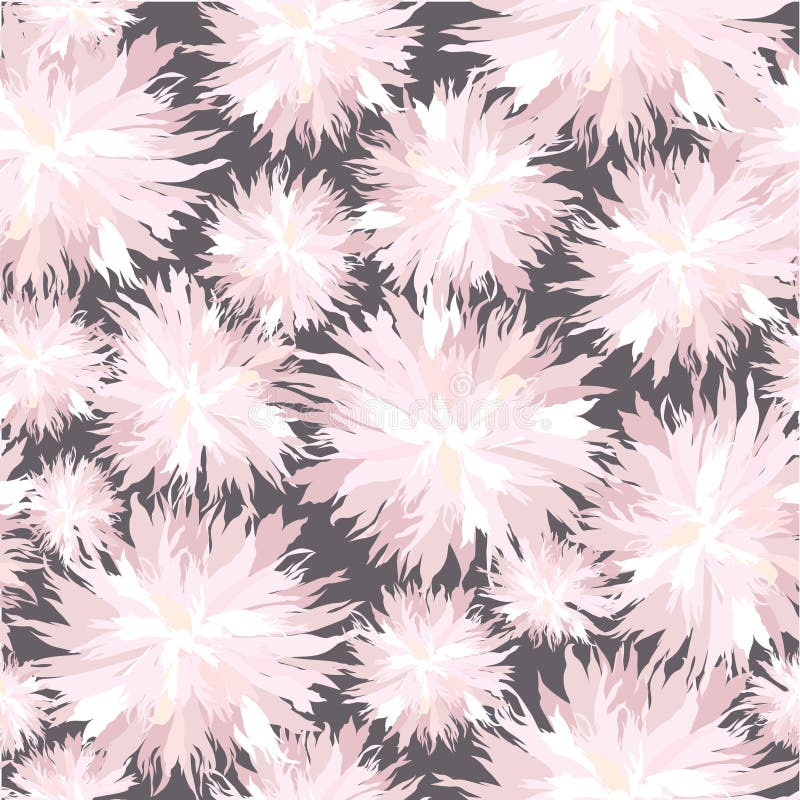 Seamless Texture with White Flowers Stock Vector - Illustration of ...