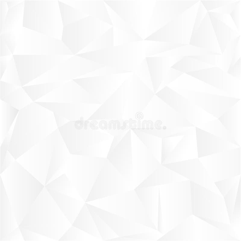 Seamless Texture of White Polygons Vector Stock Vector - Illustration ...