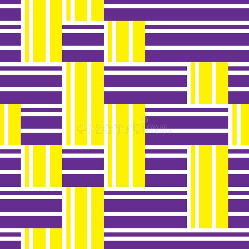 1773 Seamless Texture with Yellow and Violet Lines, Modern Stylish ...