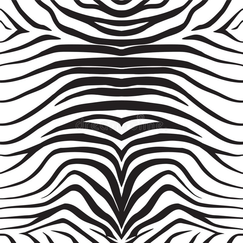 Seamless Texture of Zebra Skin Stock Vector - Illustration of safari ...