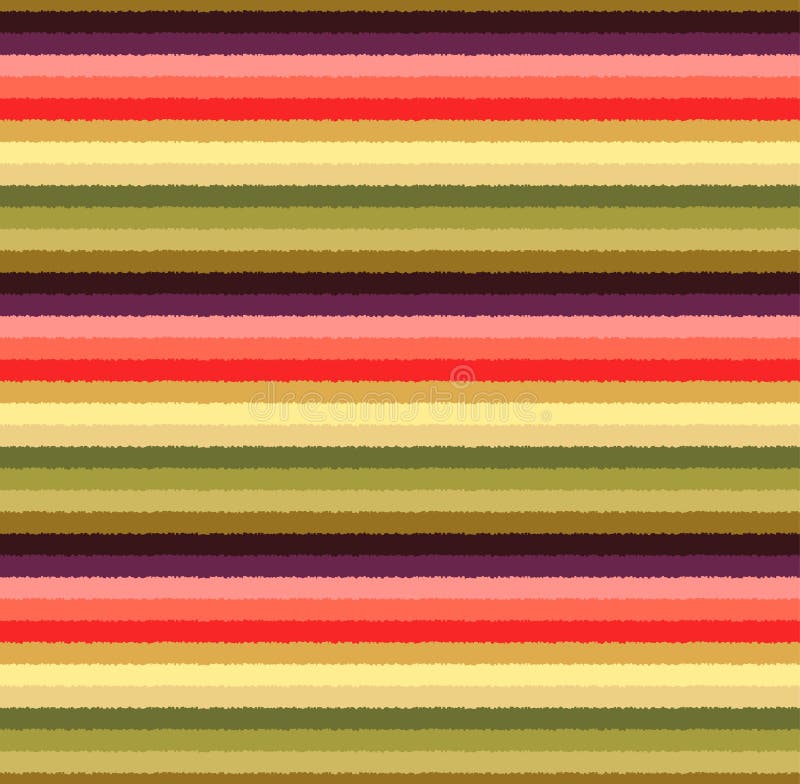 Seamless Textured Horizontal Stripes Pattern Stock Vector ...