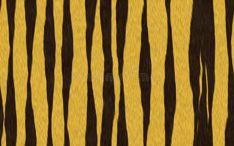 Seamless Tiger Skin Pattern Stock Illustration - Illustration of safari ...