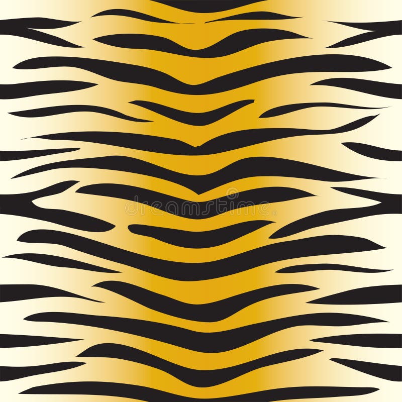 Seamless tiger skin stock vector. Illustration of design - 46668181