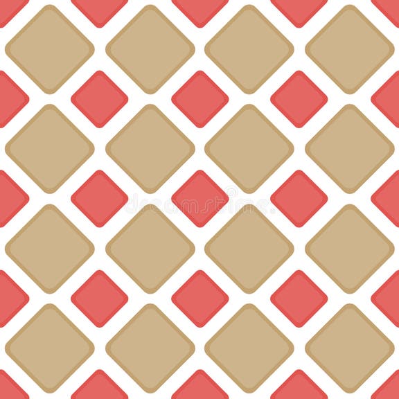 Seamless Tile Brick Diamonds Backgound Pattern Stock Illustration ...