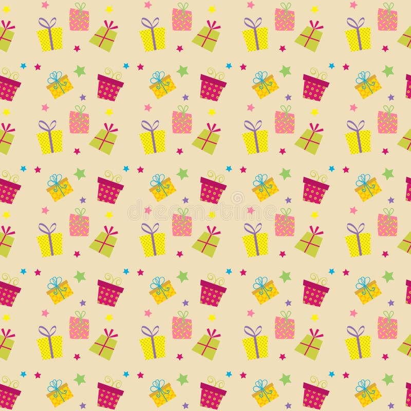 Seamless Tile Christmas Gift Background Stock Vector - Illustration of ... Seamless Tile Christmas Gift Background Stock Vector - Illustration of ...