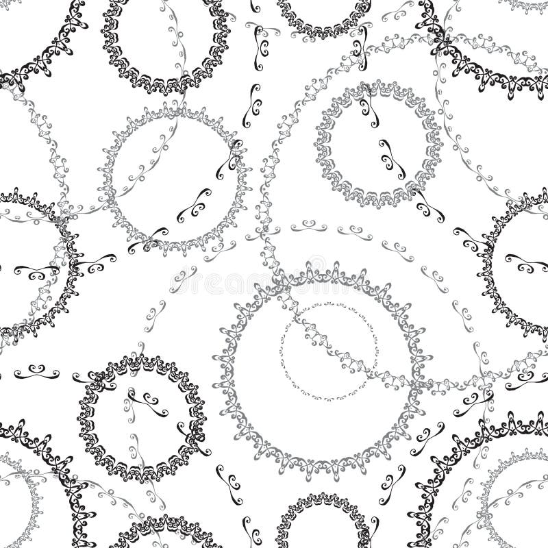 Seamless tile stock vector. Illustration of ornament - 52695122