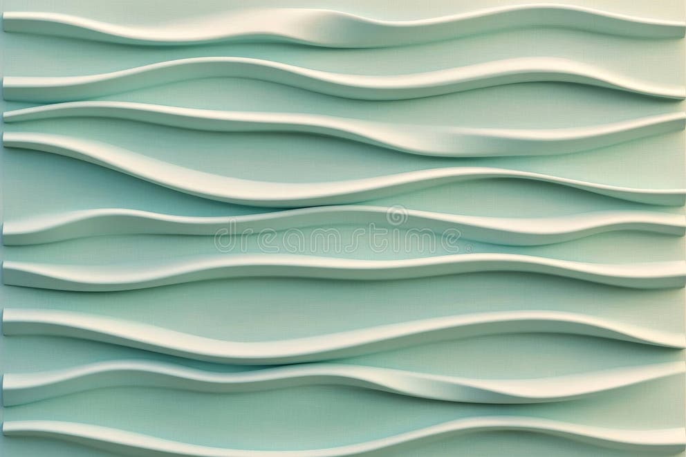 A Seamless Tile Design Featuring Blue Ocean Waves Stock Image - Image ...