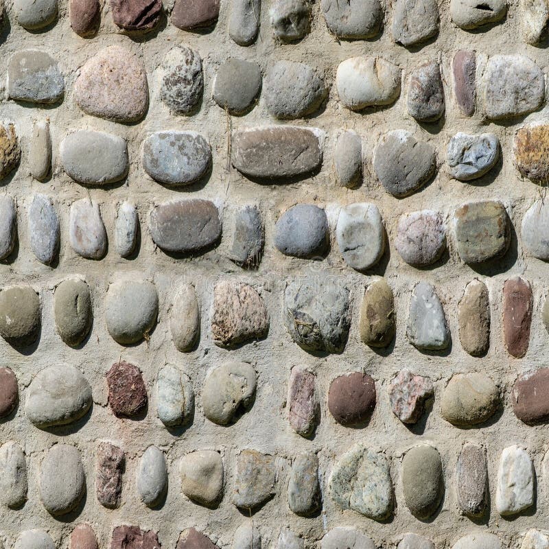 Rocks in Wall Seamless Tile Stock Photo - Image of copy, concrete ...