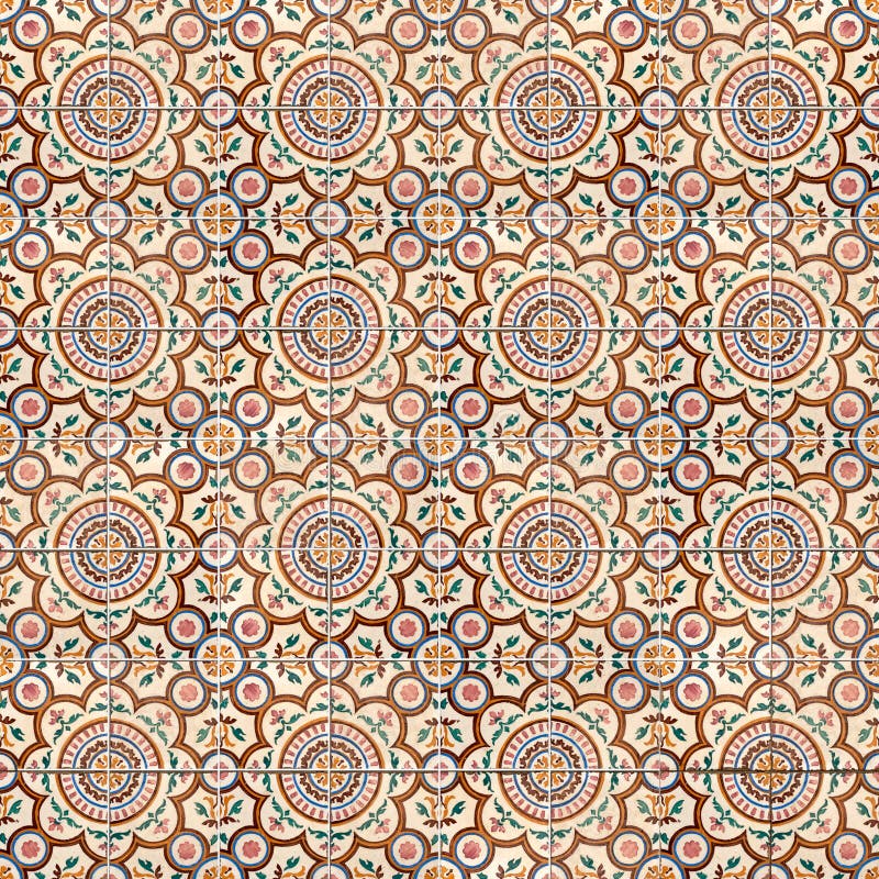 Seamless tile pattern stock illustration. Illustration of repeating ...