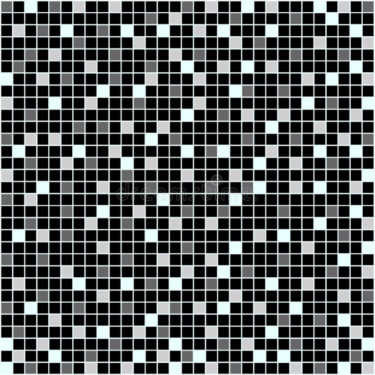 Abstract Digital Pixels Seamless Pattern Stock Illustrations – 3,035 ...