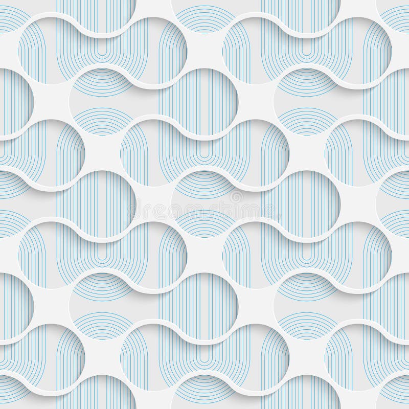 Seamless Tile Pattern. 3d Elegant Minimal Geometric Background Stock ...