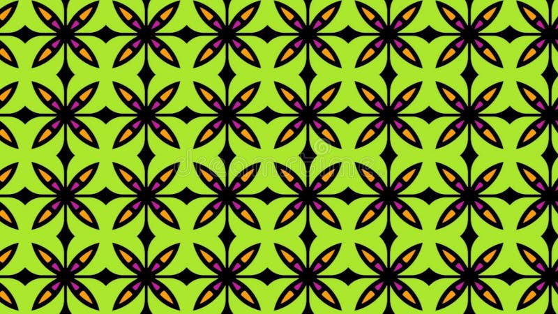 Seamless Tile Pattern Design with Colorful Floral Background Slide ...