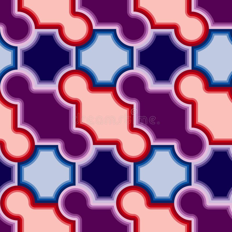 Seamless tile pattern stock vector. Illustration of continuity - 91682609