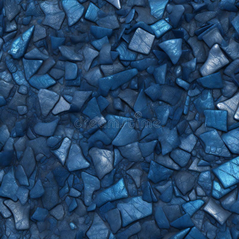 Seamless Tileable Abstract Background Pattern Made of Blue Marble ...