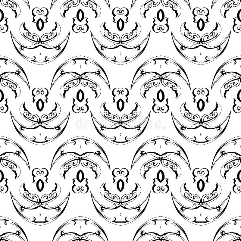 Seamless Tileable Background Pattern Stock Vector - Illustration of ...