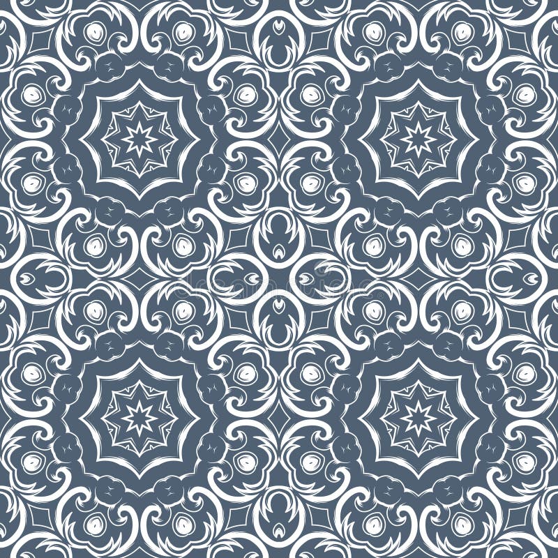 Seamless Tileable Background Pattern Stock Vector - Illustration of ...