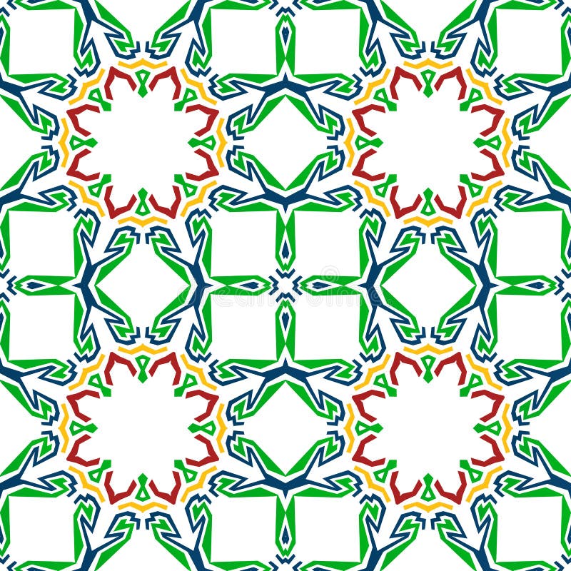 Seamless Tileable Background Pattern Stock Vector - Illustration of ...