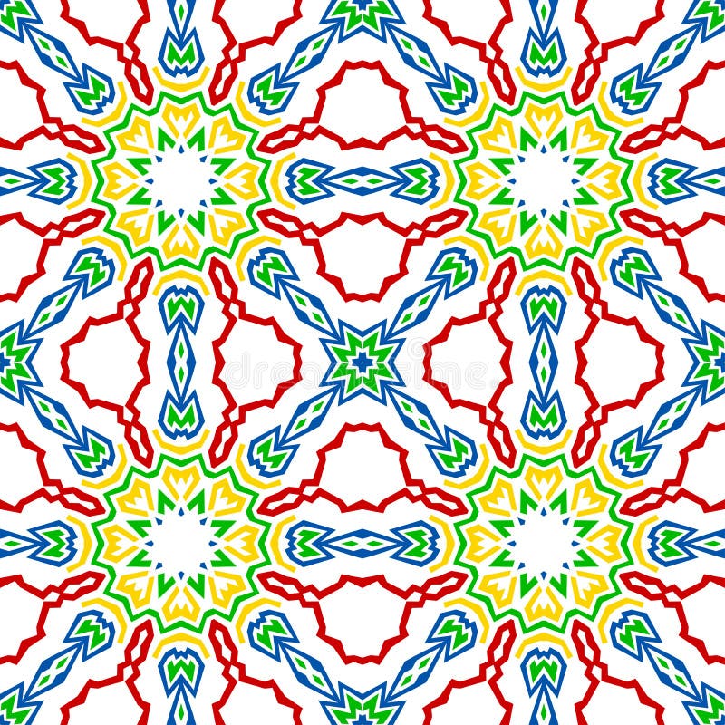 Seamless Tileable Background Pattern Stock Vector - Illustration of ...