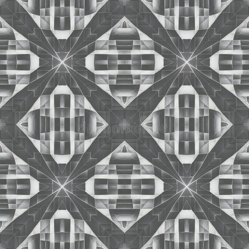 Tileable Geometric Background Stock Illustration - Illustration of ...