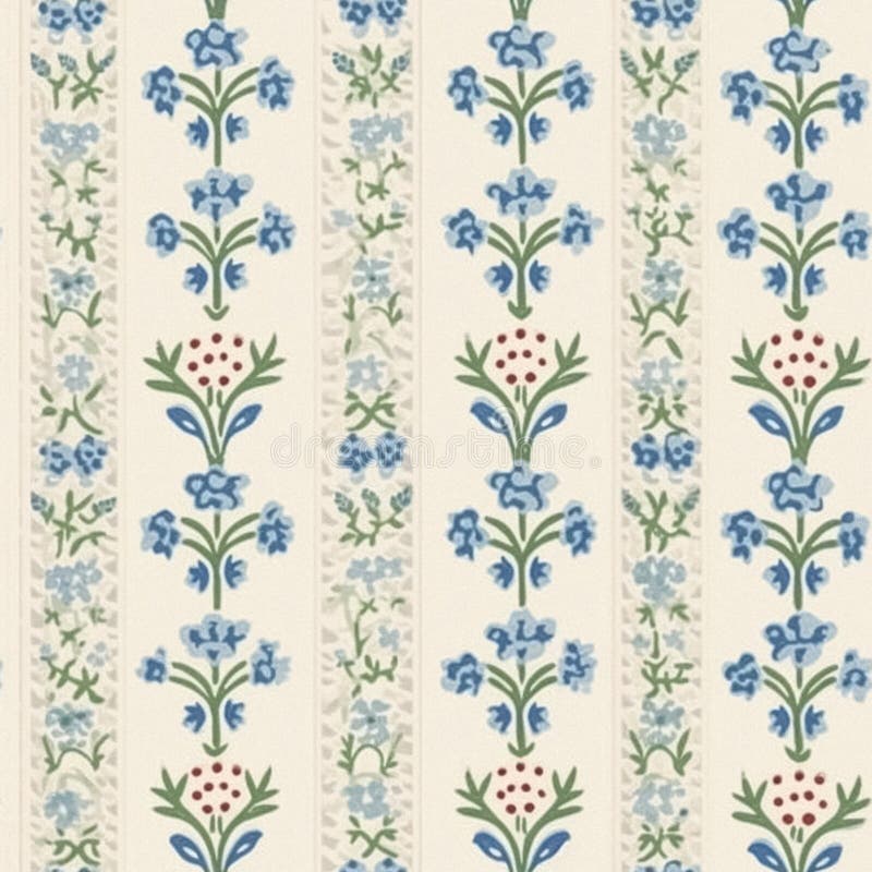 Seamless Tileable Pattern for Wallpaper, Decor and Fabric Design ...