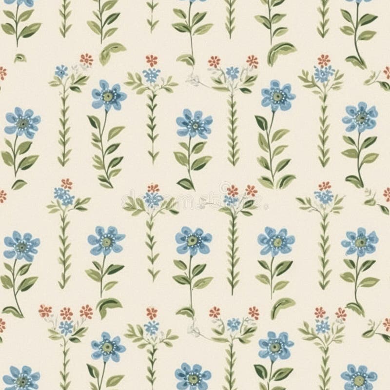 Seamless Tileable Pattern for Wallpaper, Decor and Fabric Design ...