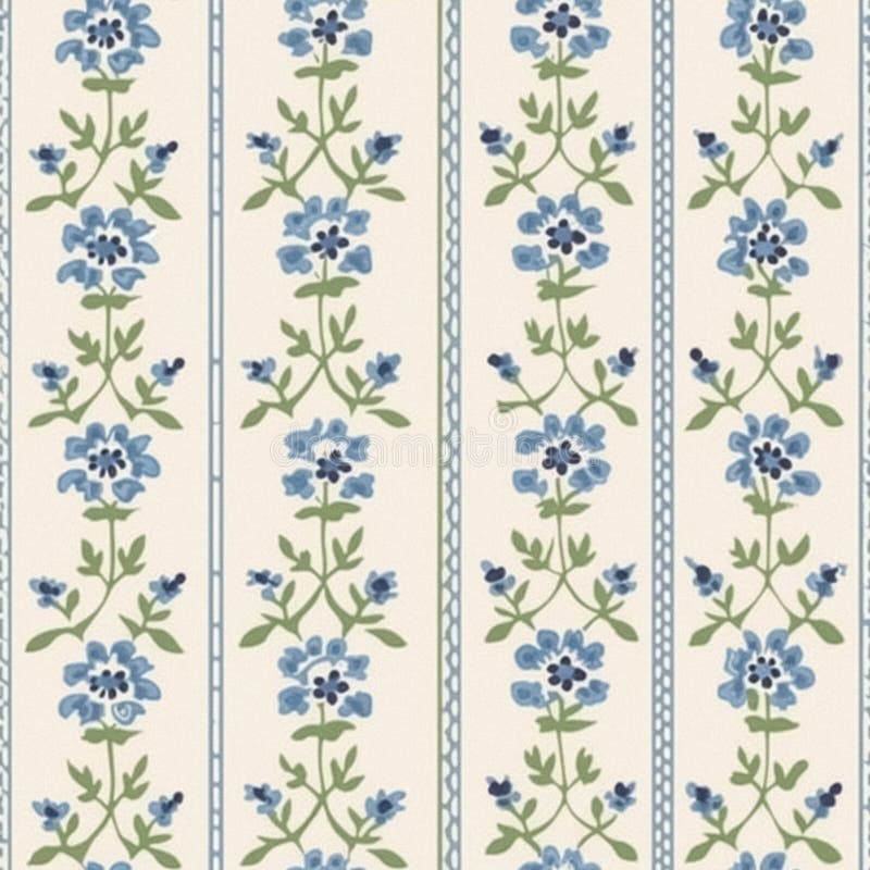 Seamless Tileable Pattern for Wallpaper, Decor and Fabric Design ...