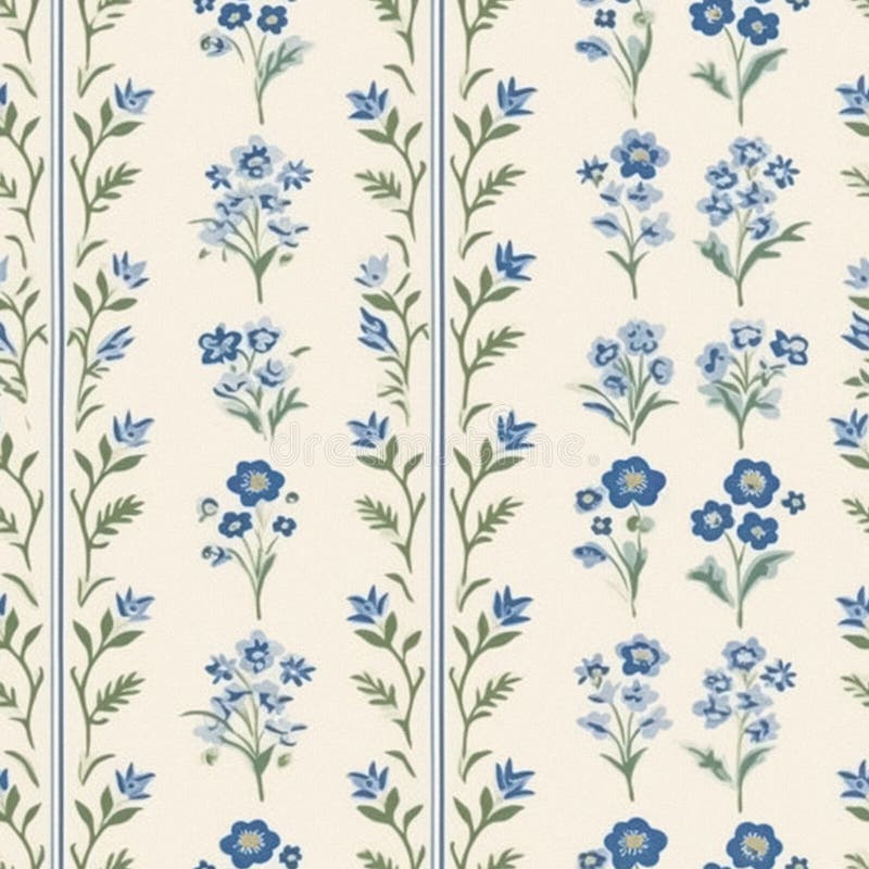 Seamless Tileable Pattern for Wallpaper, Decor and Fabric Design ...