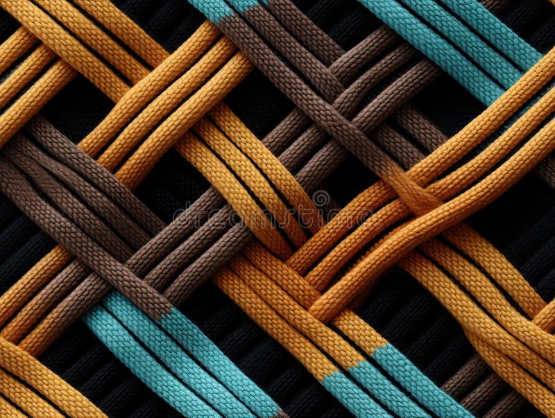 Seamless Tiled Pattern of Wool Knitted Material in Neutral Colors ...