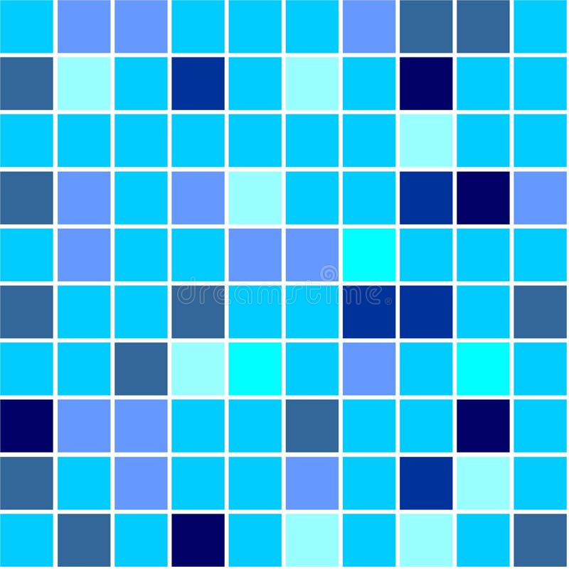 Blue Glass Tiles Seamless Texture Stock Illustration - Illustration of ...