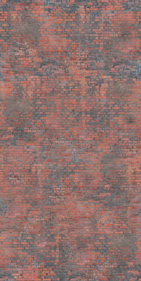 Seamless Tileable Texture of a Brick Wall Stock Photo - Image of high ...