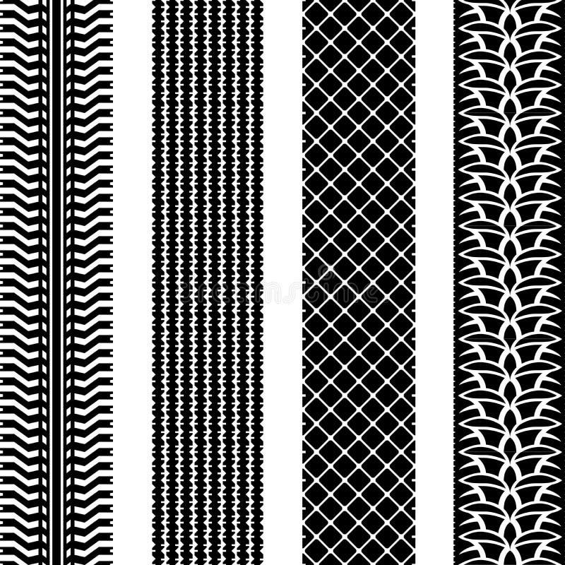 Seamless tire tracks stock vector. Illustration of automobile - 38485792