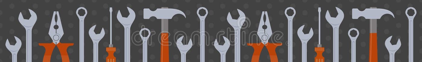 Carpentry Tools Border Stock Illustrations – 203 Carpentry Tools Border ...