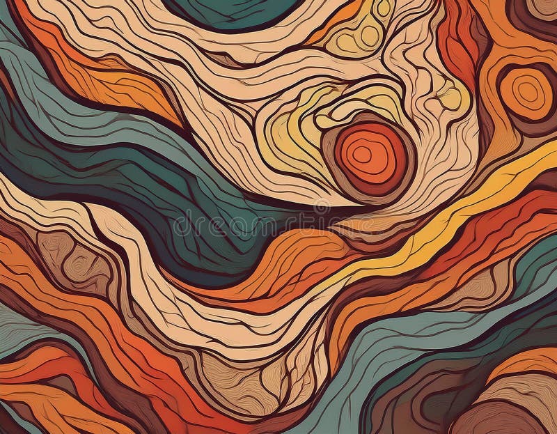 Seamless Tree Bark Wallpaper Pattern Abstract Design with Subtle Autumn ...