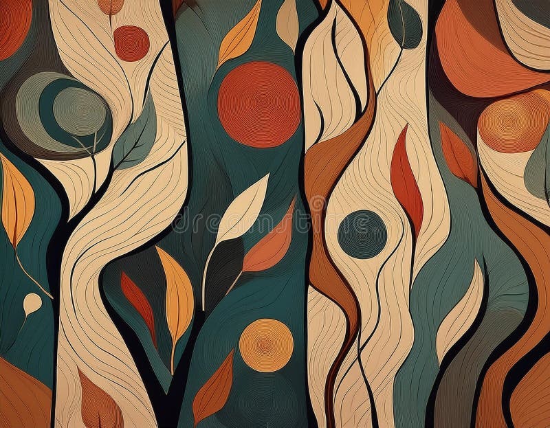 Seamless Tree Bark Wallpaper Pattern Abstract Design with Subtle Autumn ...