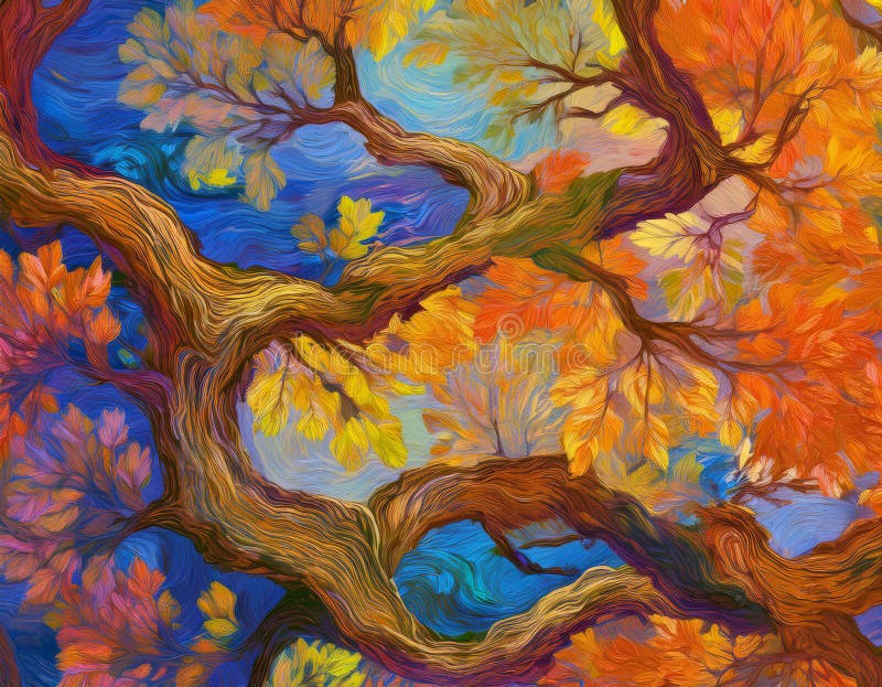 Seamless Tree Bark Wallpaper Pattern Abstract Design with Subtle Autumn ...