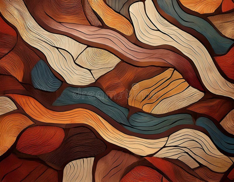 Seamless Tree Bark Wallpaper Pattern Abstract Design with Subtle Autumn ...