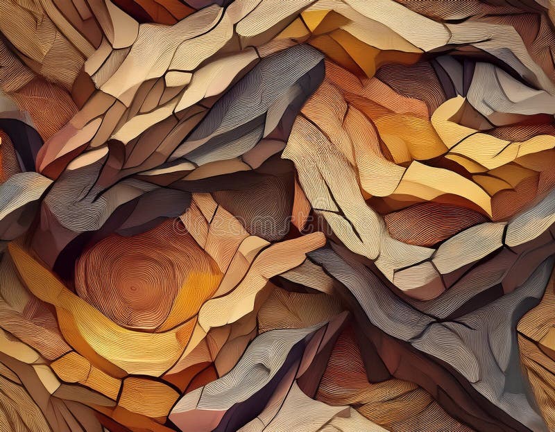 Seamless Tree Bark Wallpaper Pattern Abstract Design with Subtle Autumn ...