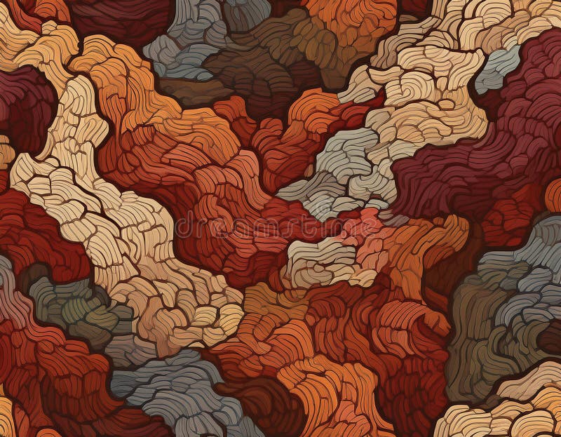 Seamless Tree Bark Wallpaper Pattern Abstract Design with Subtle Autumn ...