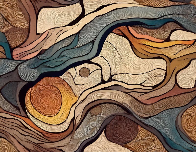 Seamless Tree Bark Wallpaper Pattern Abstract Design with Subtle Autumn ...