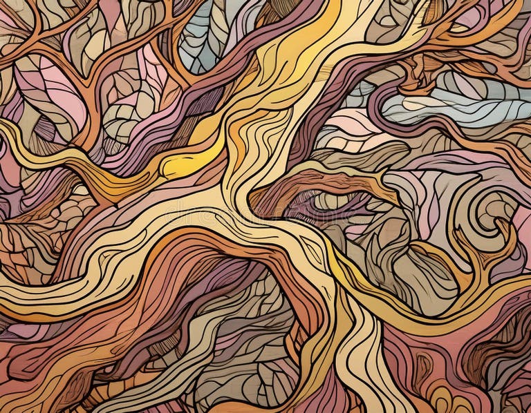 Seamless Tree Bark Wallpaper Pattern Abstract Design with Subtle Autumn ...