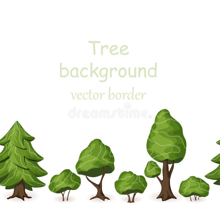 Oak Tree Border Pattern Brush Stock Illustrations – 74 Oak Tree Border ...