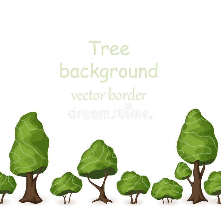 Oak Tree Border Pattern Brush Stock Illustrations – 74 Oak Tree Border ...