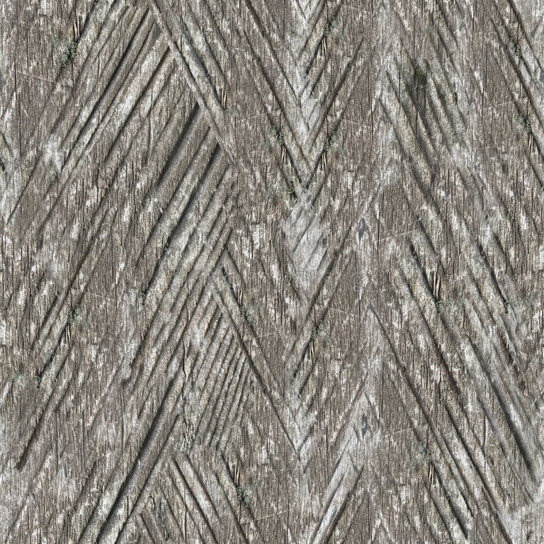 Seamless Tree Pattern with Herringbone Notch. Old Grey Wood Floor, Wall ...