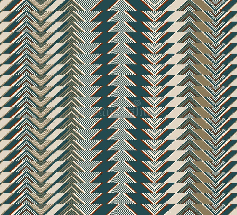 Seamless Trendy Abstract Design, Colored Small Squares Pattern Ready ...