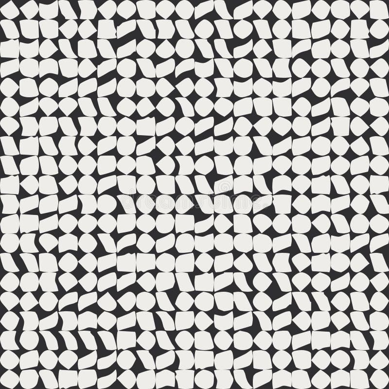 Seamless Trendy Doodle Geo Tile Swatch Pattern Stock Vector ...