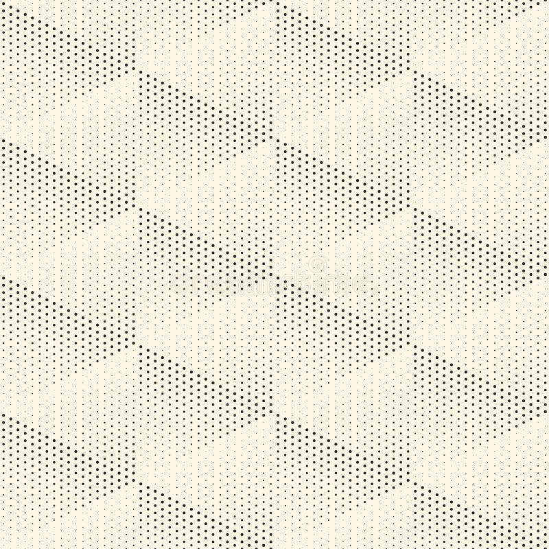 Seamless Triangle Background. Minimal Dots Pattern Stock Vector ...